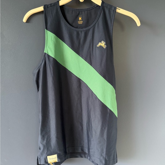 Tracksmith | Tops | Tracksmith Van Cortlandt Singlet Greennavy | Poshmark